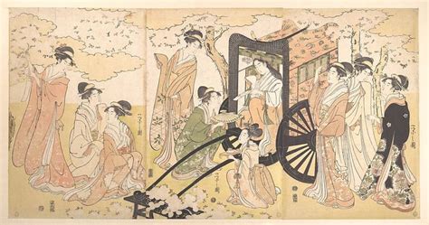 Chōbunsai Eishi Two Geisha Japan Edo period 16151868 The