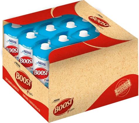Boost Suplemento Alimenticio Menos Azúcar Chocolate 12 piezas de 330ml