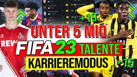 FIFA 23 Karrieremodus TALENTE UNTER 5 MIO Günstige Spieler für jede