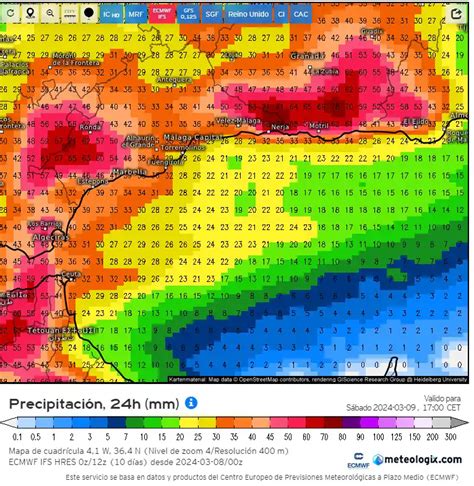 Avisos por lluvias nevadas viento y fenómenos costeros en Andalucía