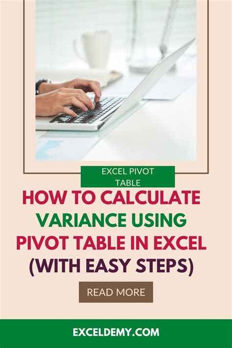How To Calculate Variance Using Pivot Table In Excel With Easy Steps