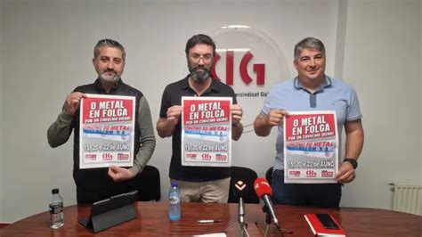 Huelga En El Sector Del Metal De Pontevedra Ante La Incapacidad De La