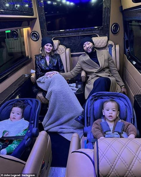 John Legend And Chrissy Teigen Bundle Up As They Head To The Airport
