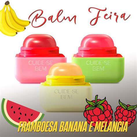 Intense Cuide Se Bem Feira Balm Labial Banana G Framboesa G