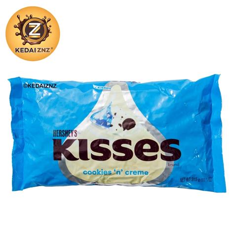 Chocolate Hersheys Kisses Cookies N Creme Bag G Coklat Shopee