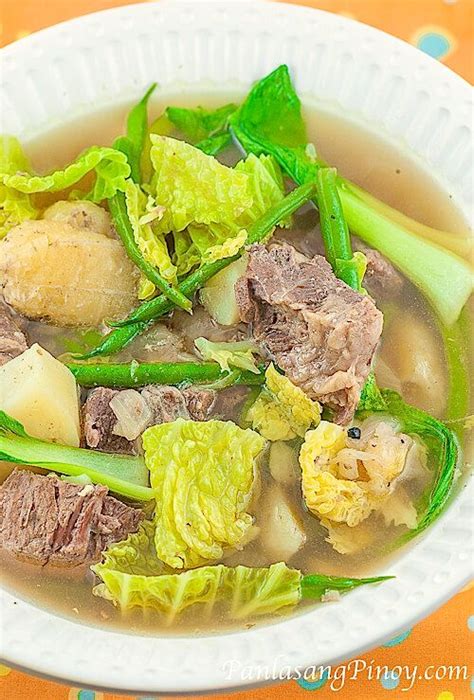 Slow Cooked Beef Nilaga Soup Is The Tastiest And The Most Tender Beef