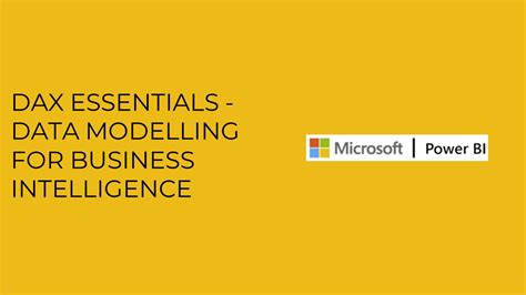 Dax Essentials Data Modeling And Bi On Excel And Power Bi Havish M