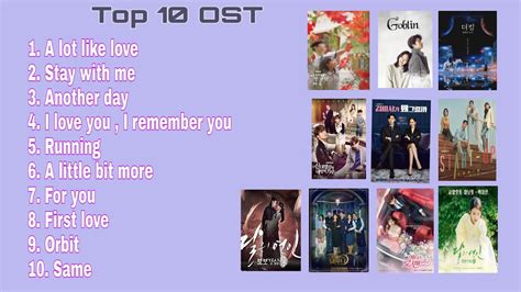 Part 1 Top 10 K Drama Ost Best Korean Drama Ost YouTube