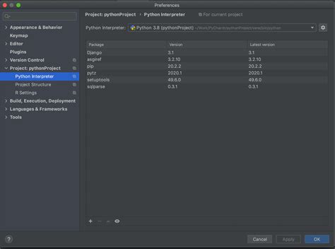 Unresolved References Error Django In PyCharm And IntelliJ