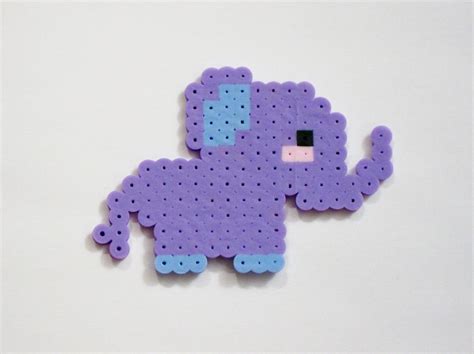 Elephant Perler Bead Pattern