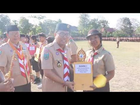 Wakil Walikota Arya Wibawa Pimpin Apel Peringatan Hari Pramuka Ke 62 Di