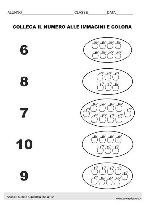 Schede Da Utilizzarsi Come Prova Di Ingresso Per La Seconda Classe