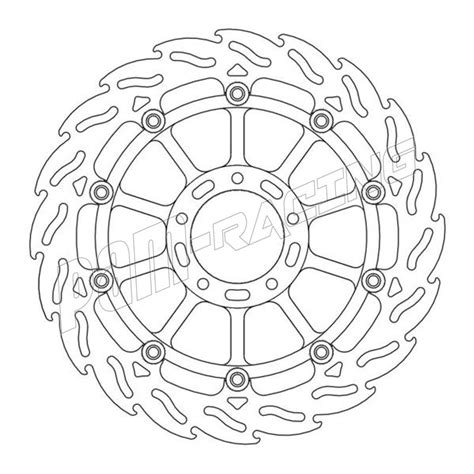 Disques De Frein Avant Flottant Flame 320 Mm Ep 5 0 Mm Diavel Carbon