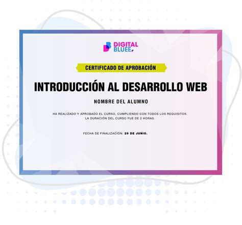 Curso De Introducci N Al Desarrollo Web Digital Bluee