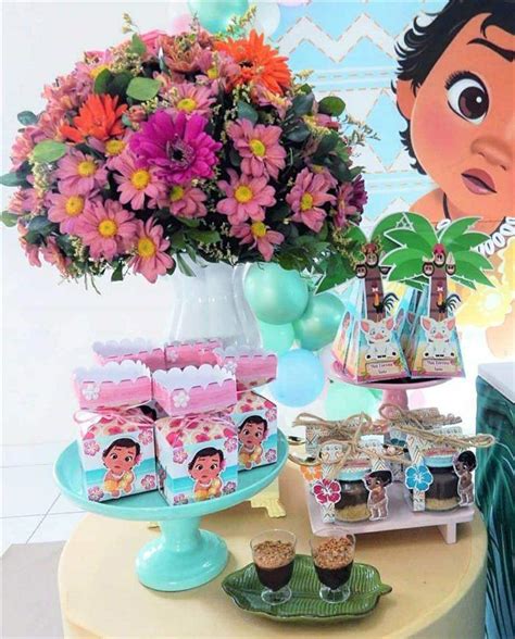 Festa da Moana 70 dicas para fazer uma decoração incrível