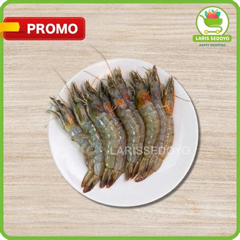 Jual UDANG VANAME SIZE 50 60 IKAN SEGAR 250GRAM Shopee Indonesia
