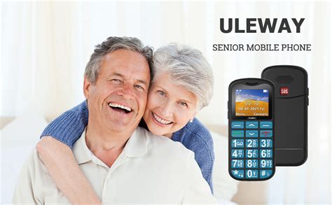 Uleway T L Phone Portable Senior D Bloqu Lcd Cran Avec Grandes