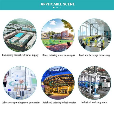 500LPH 1000LPH Nanofiltration Membrane System Water Treatment Machinery