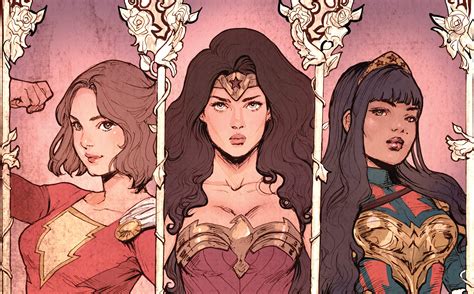Wonder Woman Harley Quinn Poison Ivy And More On DC International