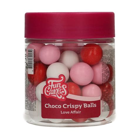 FunCakes Choco Crisp Balls Love Affair 130g Nyborgs Room