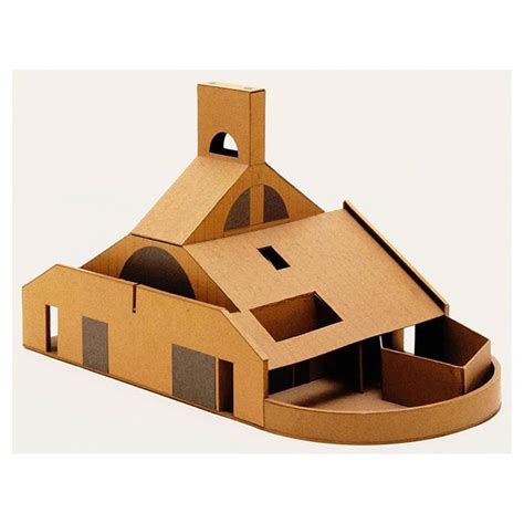 Model For The Vanna Venturi House Scheme V 1959 1964 Robert Venturi