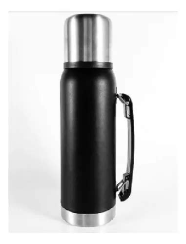 Termo Matero Acero Inoxidable Negro Claw X Lt Con Manija