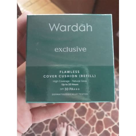 Jual Wardah Exclusive Flawless Cover Cushion Refill Shopee Indonesia