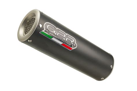GPR Exhaust Compatible With Ktm Duke 390 2021 2023 M3 Black Titanium