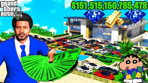 Franklin Poor Life To Rich Life And Shinchan Pinchan Chop Earn 1000