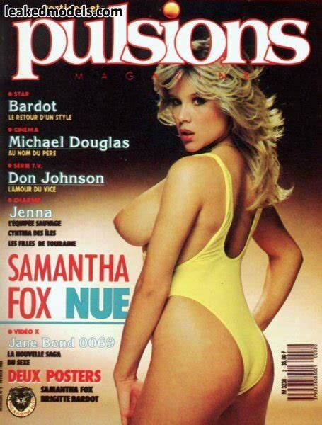Samantha Fox Samanthafoxofficial Nude Leaks OnlyFans Photo 4