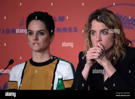 Noemie Merlant And Adele Haenel Attending The Portrait De La Jeune