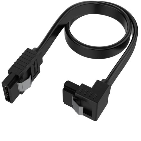 Cb Srk Sabrent Sata Iii Gbit S Right Angle Data Cable With