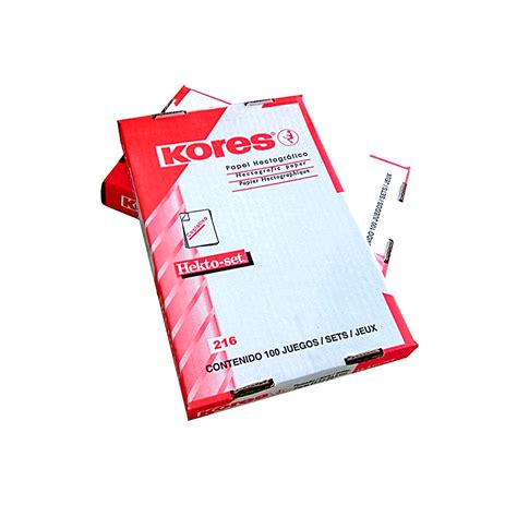 CAJA KORES OFICIO 100 UNIDADES