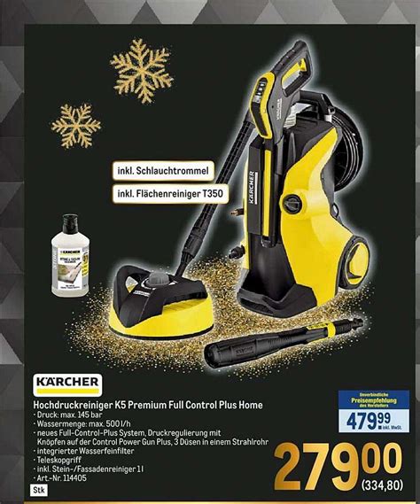 Kärcher Hochdruckreiniger K5 Premium Full Control Plus Home Angebot bei