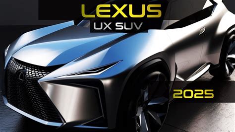 2025 LEXUS UX NEW FUTURE SUV diseño de interiores con estilo grandes