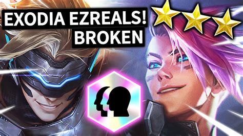 EXODIA EZREAL 3 STAR CARRY W ULTIMATE EZREAL Teamfight Tactics Set