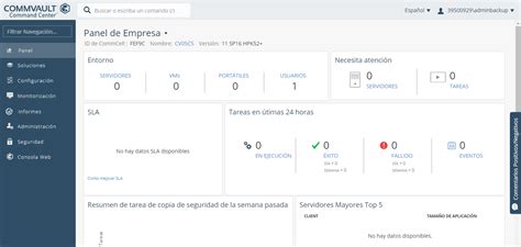 Acceder Al Panel De Control De Cloud Backup Para Servidores Y VMs