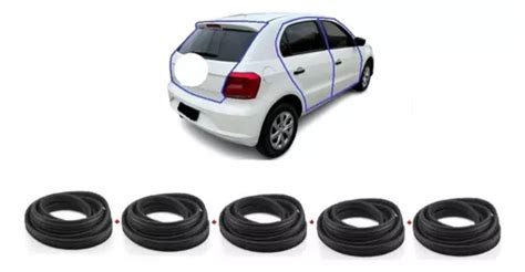 Kit 5 Borracha Portas E Porta Mala Gol G6 G7 08 09 10 À2021