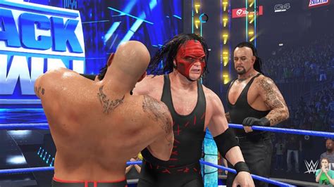 Undertaker Kane John Cena Vs Roman Reigns Braun Strowman