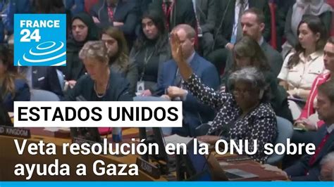Ee Uu Vet Resoluci N De La Onu Que Ped A Pausas Humanitarias Para