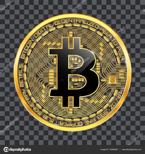 Crypto Currency Bitcoin Golden Symbol Stock Vector Image By Ryzhi
