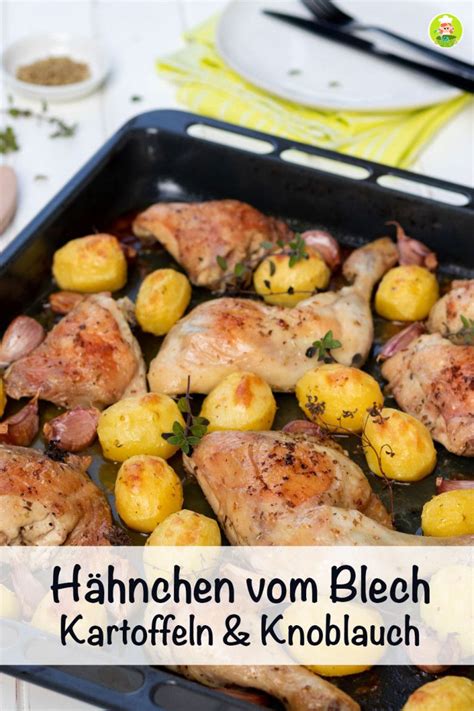 H Hnchen Vom Backblech Mit Kartoffeln Griechische Art Meinestube
