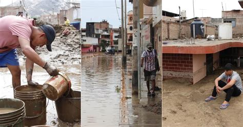 Fotos y videos del paso del ciclón Yaku por el norte el país viviendas