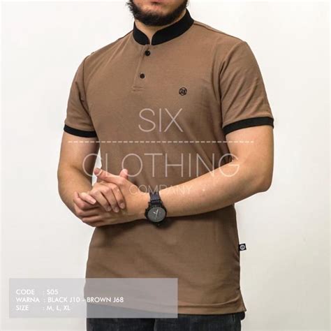Jual TERBAIK Kaos Kerah Pria Kaos Polo Shirt Distro Premium Kaos