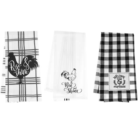 Rooster Towels Set Of 3