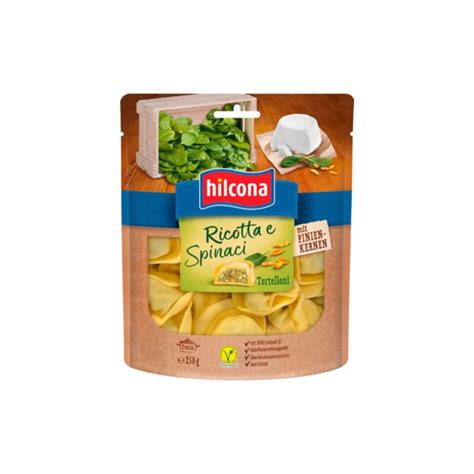 Hilcona Tortelloni Ricotta Mit Spinat 250g Lebensmittel Versand Eu