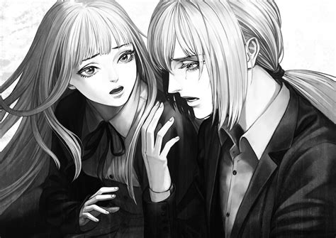The White Haired Girl And Michel Bollinger Fata Morgana No Yakata
