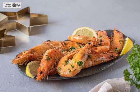 Langostinos a la plancha receta de cocina fácil sencilla y deliciosa