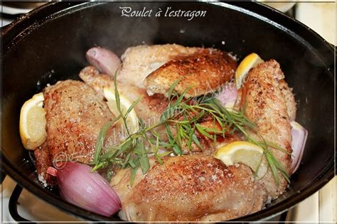 LA TABLE LORRAINE D AMELIE Poulet à l estragon Recette lorraine