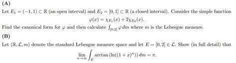 solved let e1 −1 1 ⊂r an open interval and e2 [0 1]⊂r a